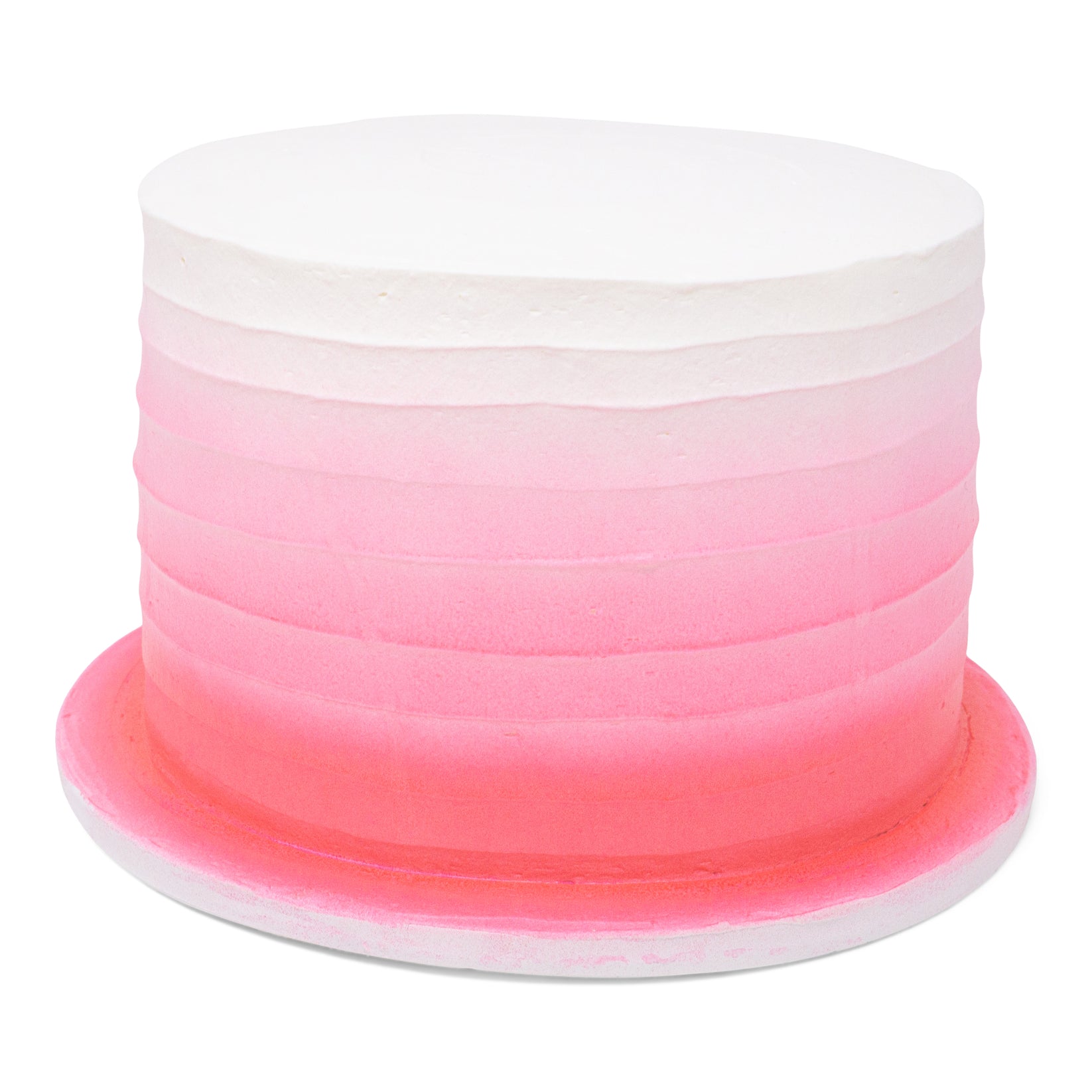 Delicious Ombre Cake with Simple Horizontal Texture – Patty's Cakes and ...