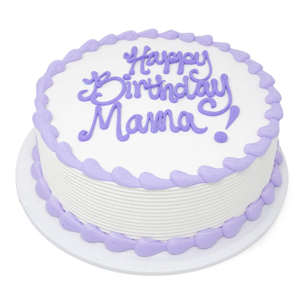 Combed Single Layer Cake | Deliciously Simple – Patty's Cakes and Desserts